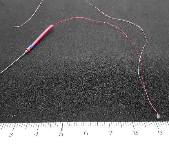 Acheter Micro led clignotante type A bleu/Rouge fil émaillé - Au Pays ...