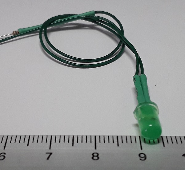 Acheter Led 5mm vert diffusant clignotante - par sachet de 10 - Au Pays ...