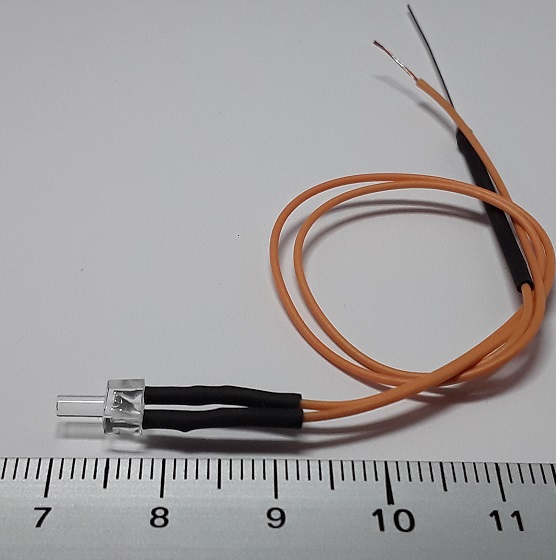 Acheter Led canon long 2mm clignotante orange - Au Pays des Leds