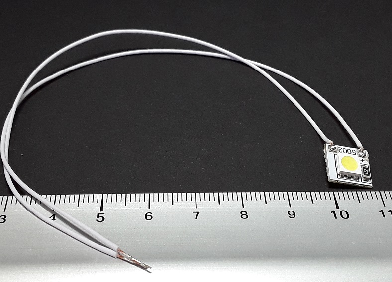 Acheter Micro led sur platine 12 volts blanc - par sachet de 10 - Au ...