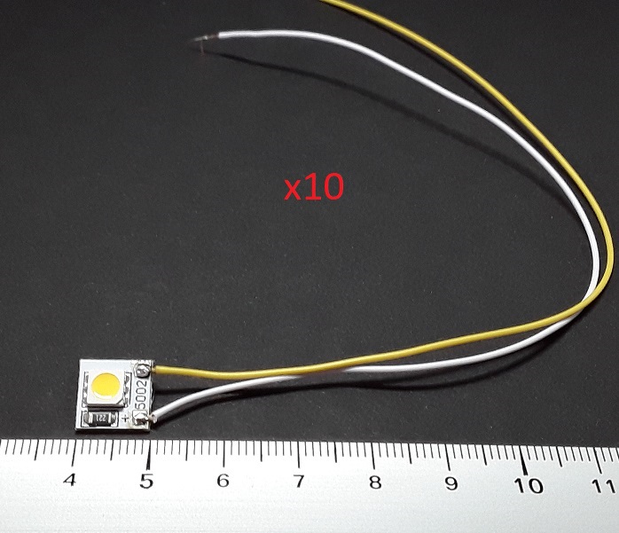 Acheter Micro led sur platine 12 volts blanc chaud - par sachet de 10 ...