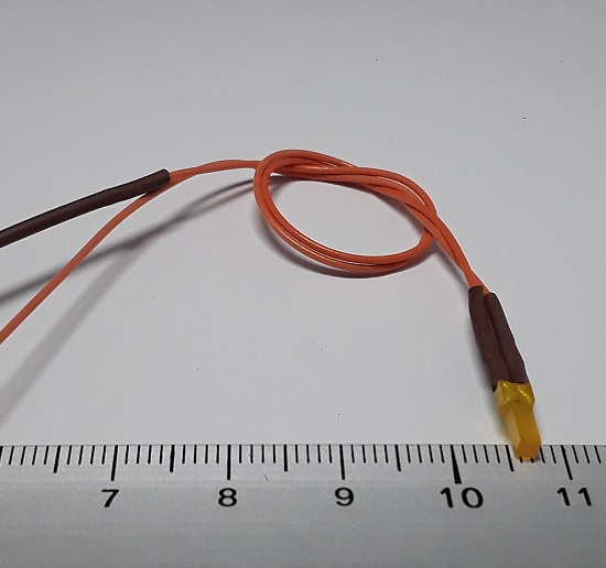 Acheter Led 2mm carré orange diffusant - Au Pays des Leds