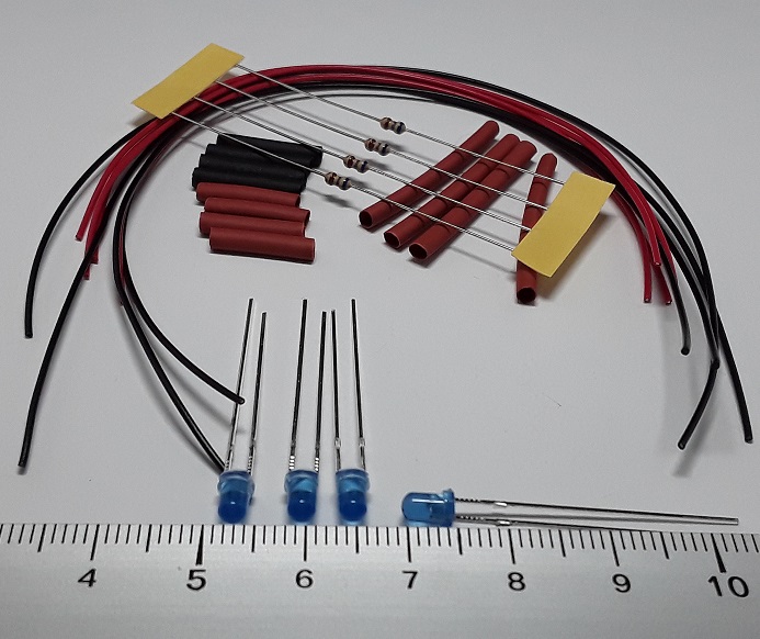 Acheter Led clignotante 3mm bleu diffusant à câbler - par sachet de 4 ...